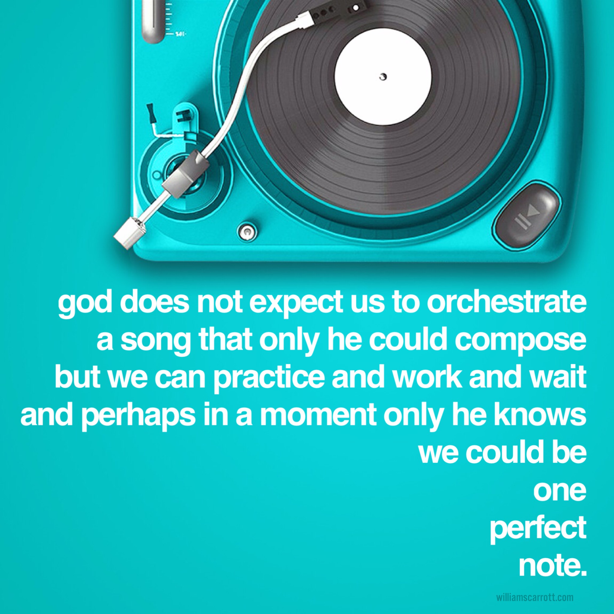 One Perfect Note – William R. Scarrott